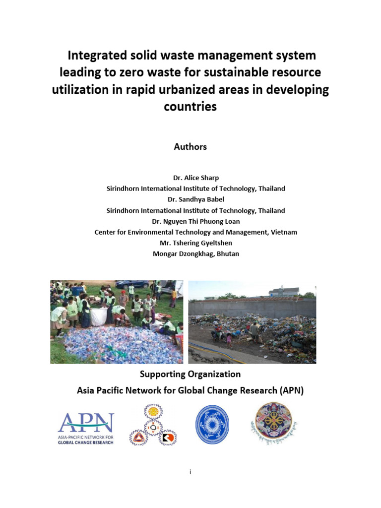 Waste Management Project DPR Thailand | PDF | Waste Management | Compost