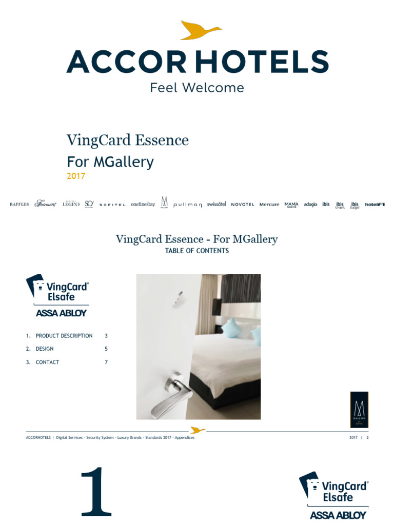 VingCard Essence Lock Guide 2017 | PDF