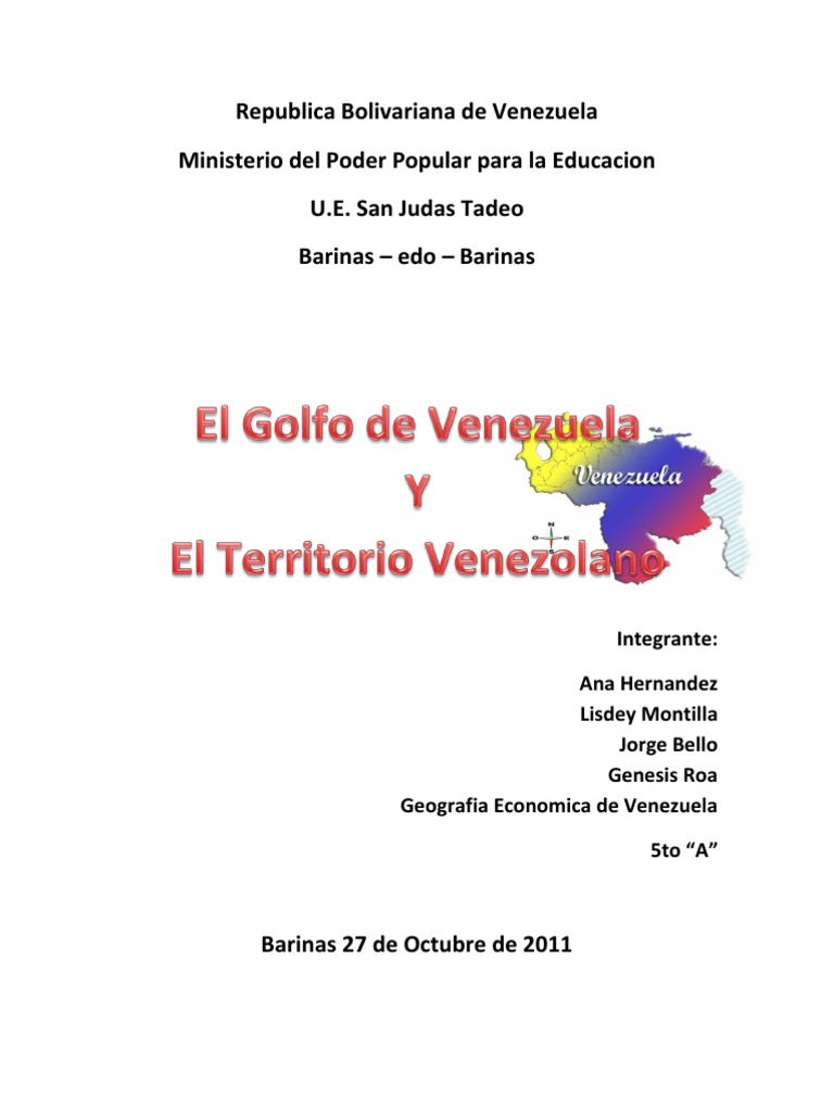 Diferendo del Golfo de Venezuela | PDF | Política (general)