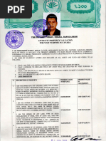 HSC Certificate & Academic Transcript | PDF