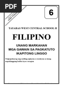 Filipino6 q2 Mod1 Talaarawan-at-Anekdota | PDF