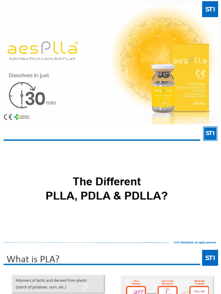PLLA Collagen Stimulator - Aesplla | PDF | Chemistry | Chemical Substances