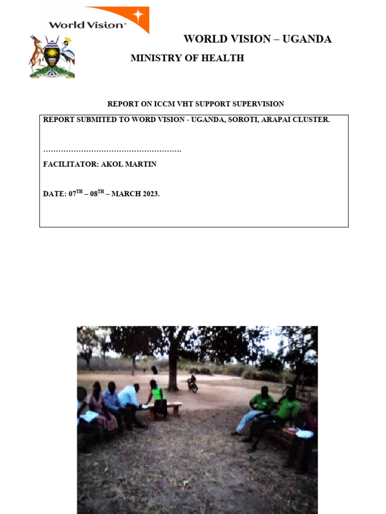 World Vision Report-1 | PDF | Public Services | Public Health