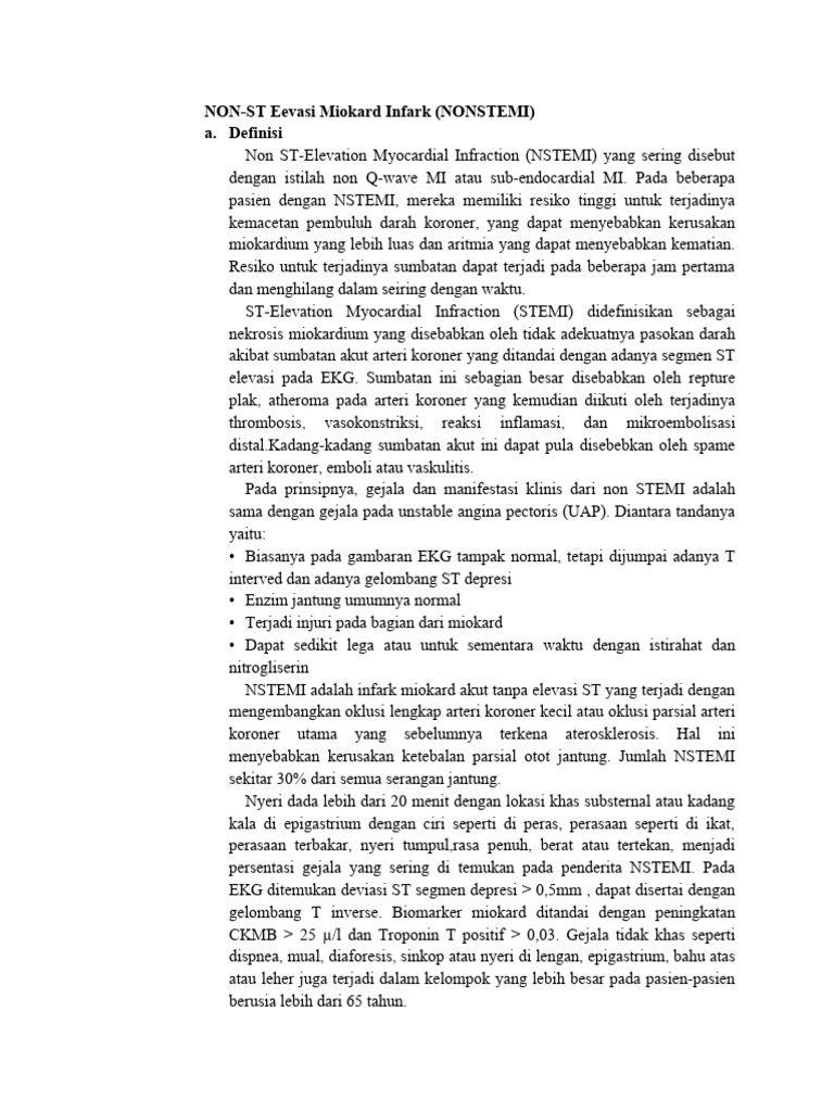 Nstemi | PDF