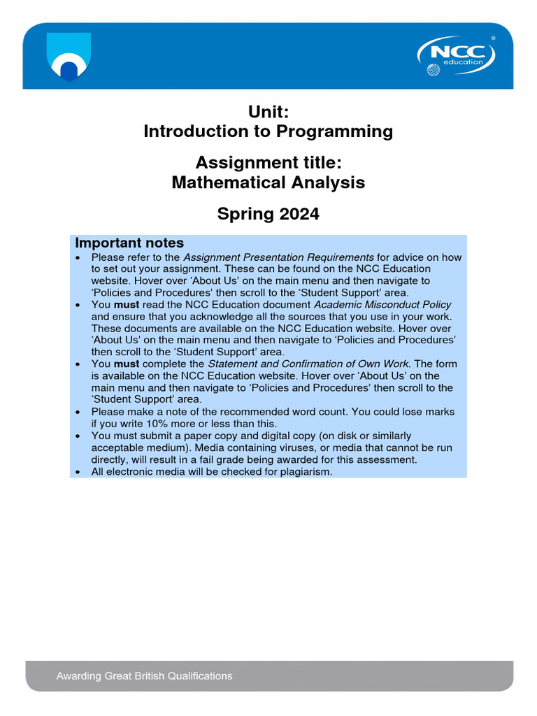 Itp Assignment Spring 2024 5378 1 Download Free Pdf Computer Programming Spearman S
