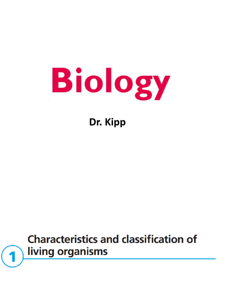 Cambridge IGCSE Biology Chapter1 | PDF | Crustacean | Organisms