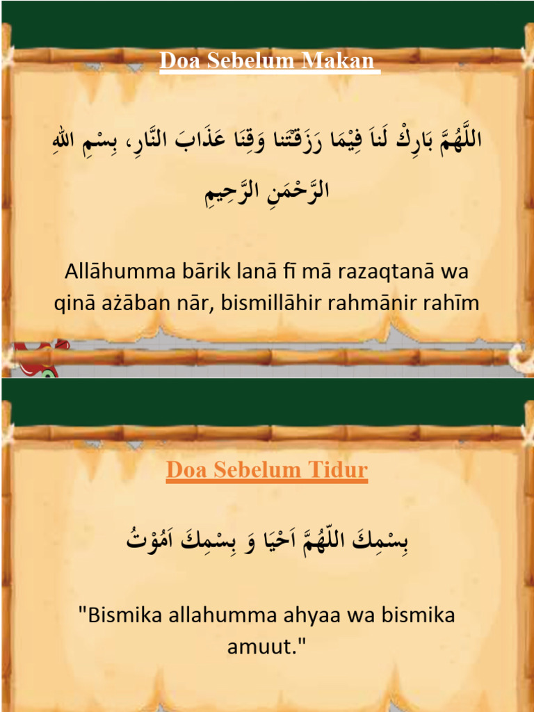 Doa Do'a | PDF | Foreign Language Studies