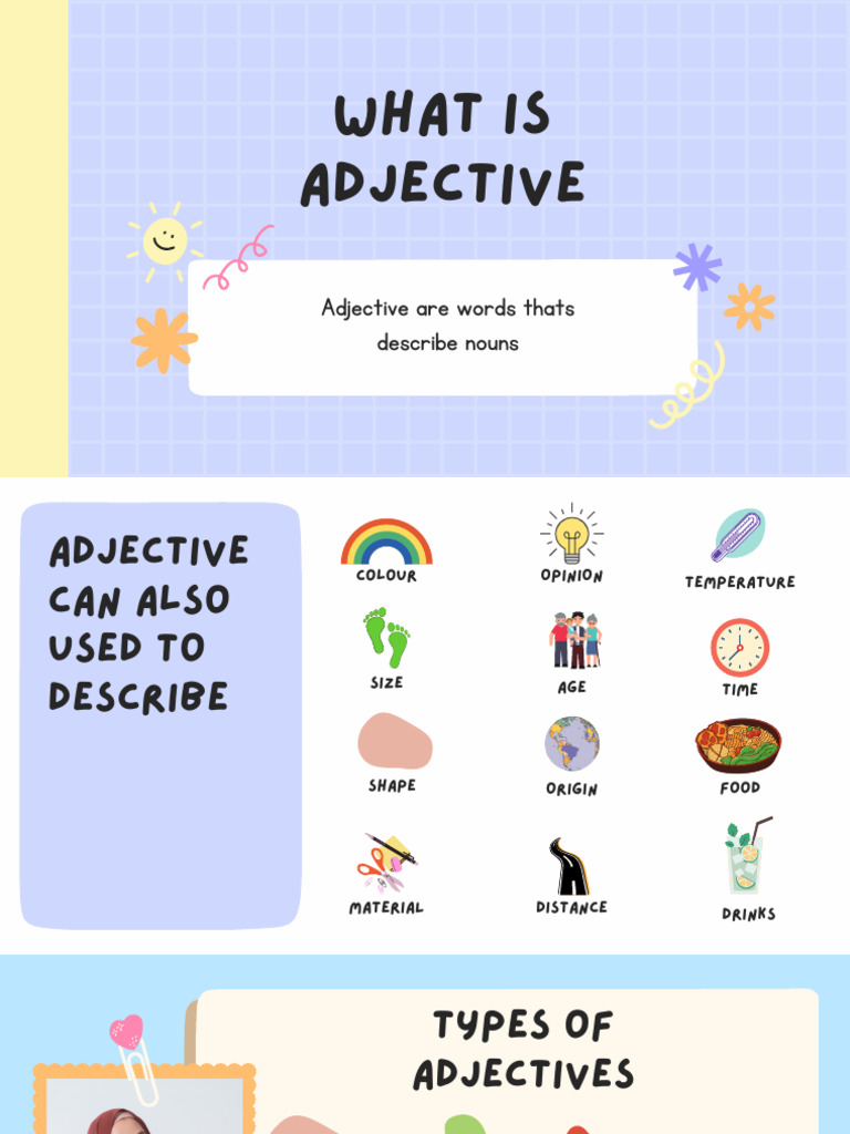 Adjective Pdf Adjective Noun