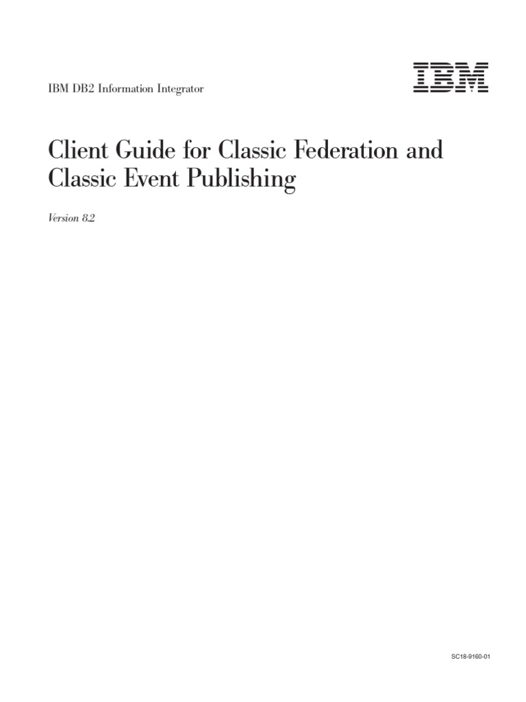 C 1891601 | PDF | Ibm Db2 | Java (Programming Language)