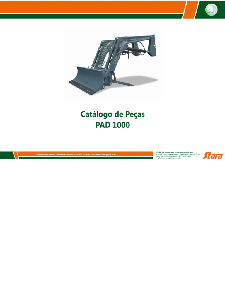 Catálogo de Peças PAD 1000/2000 | PDF