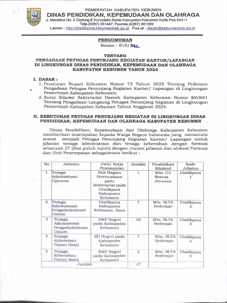 P2K Disdikpora 2024 | PDF