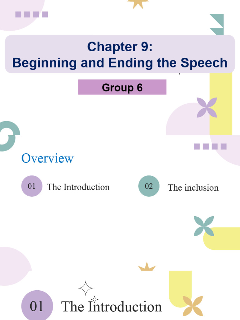 Speech Introduction and Conclusion Tips | PDF | Question | Speech