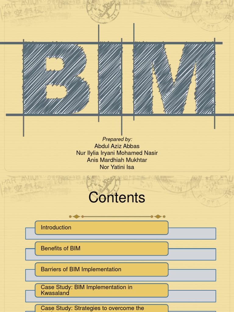 BIM Assignment For Presentation 2023 | PDF | Building Information ...
