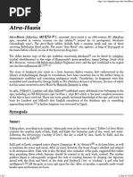 The Atrahasis Epic | PDF | Flood Myth | Noah's Ark