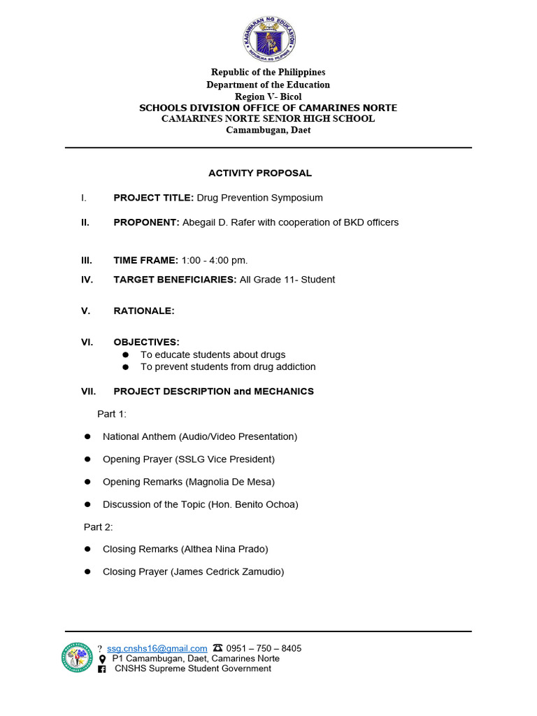 Drug Symposium Abby | PDF