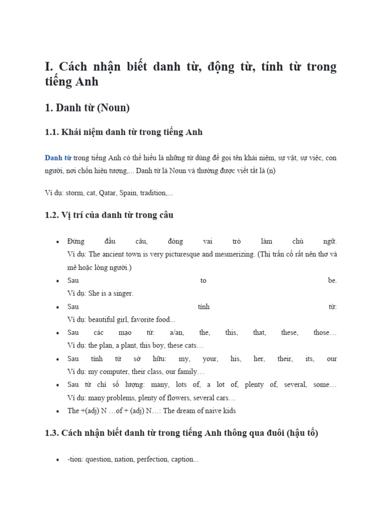 Tính Danh Đ NG TR NG | PDF