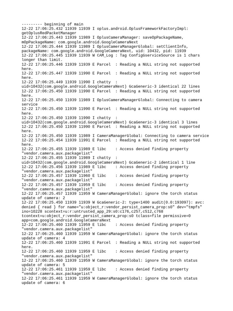 Log Cat 1703244985353 | PDF | System Software | Computer Architecture