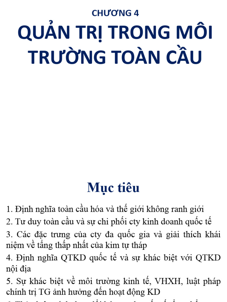C4.QT Trong MT Toan Cau | PDF