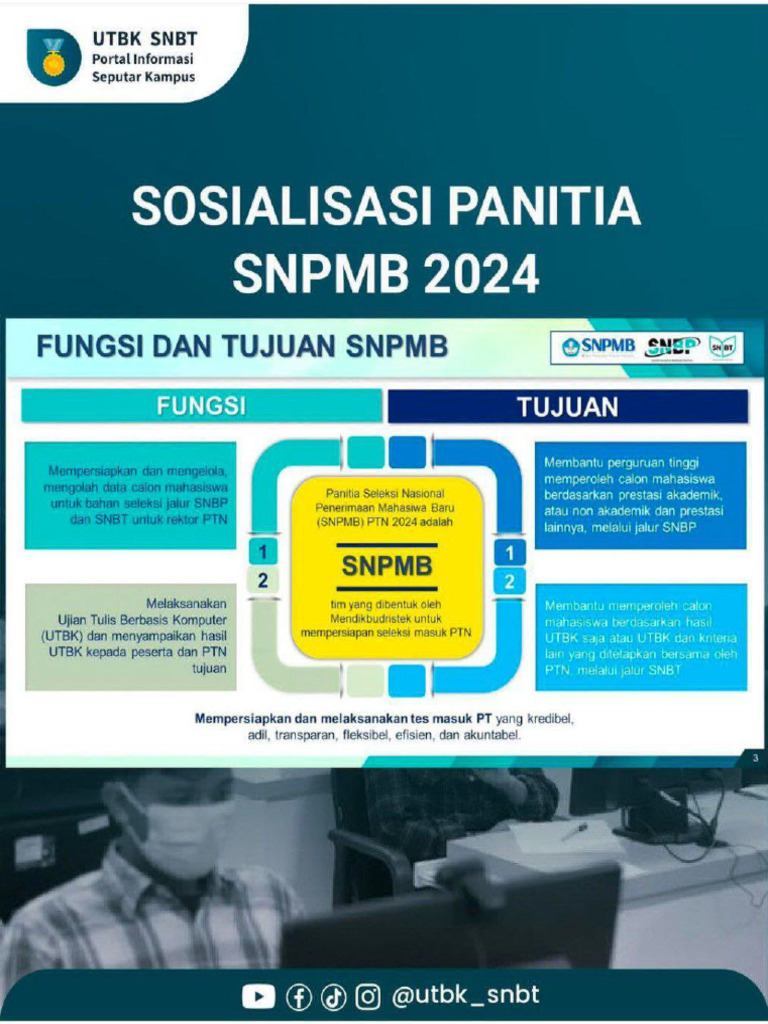 Informasi Terbaru PTN (SNBP & SNBT) 2024 | PDF