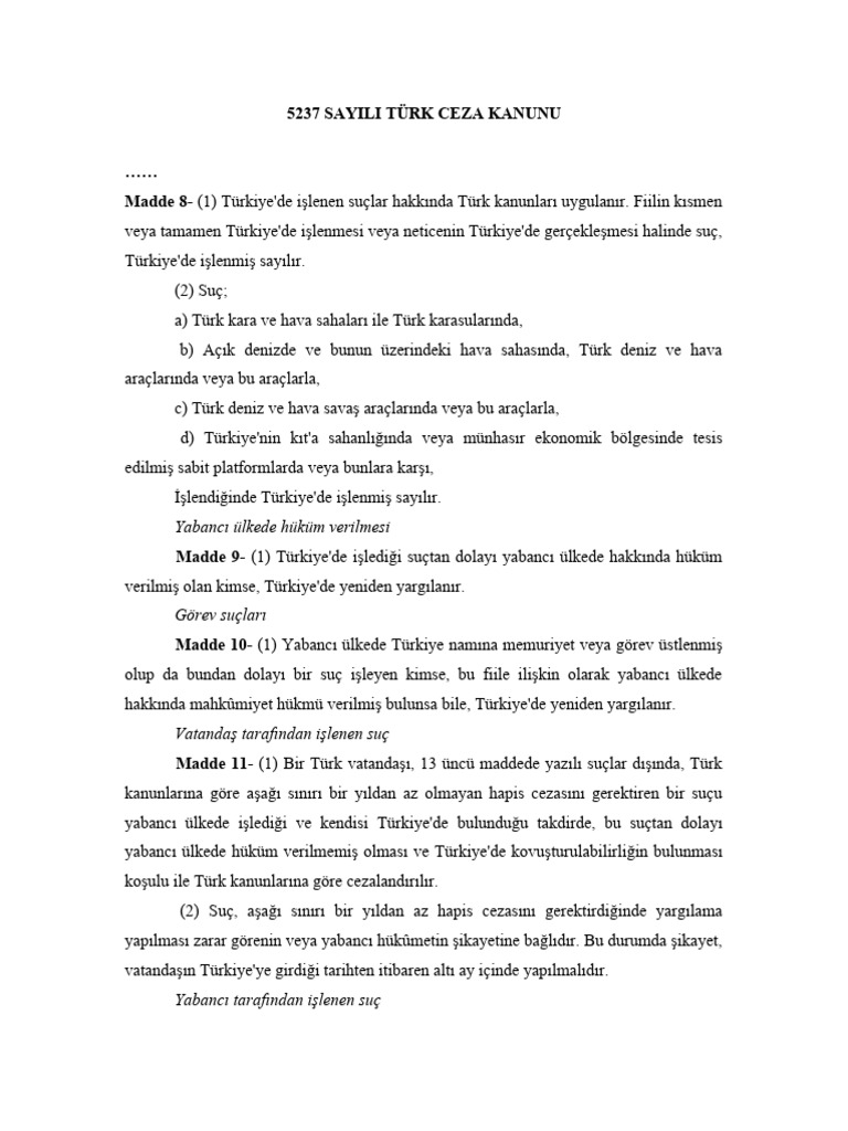 TCK 8 19 Madde | PDF