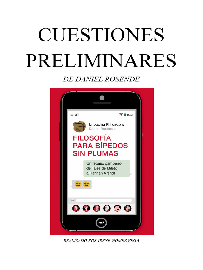 Cuestiones Preliminares | PDF | Moralidad | Pensamiento