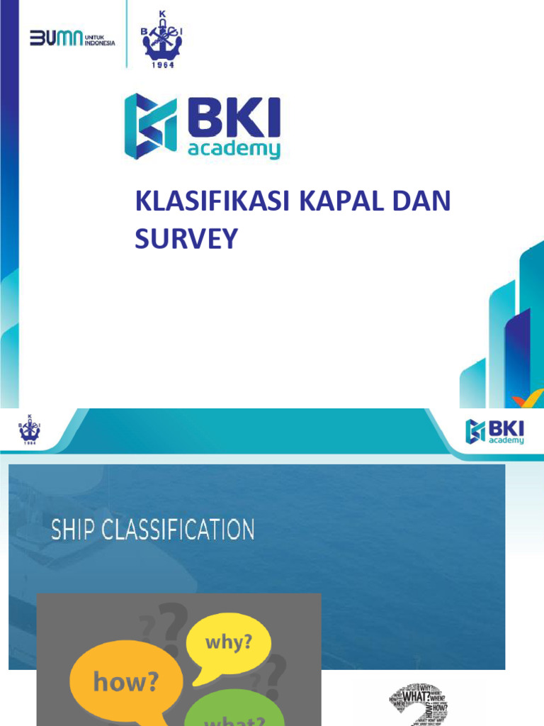 MS BKI Academy Class - Survey | PDF | Ships | Oil Tanker