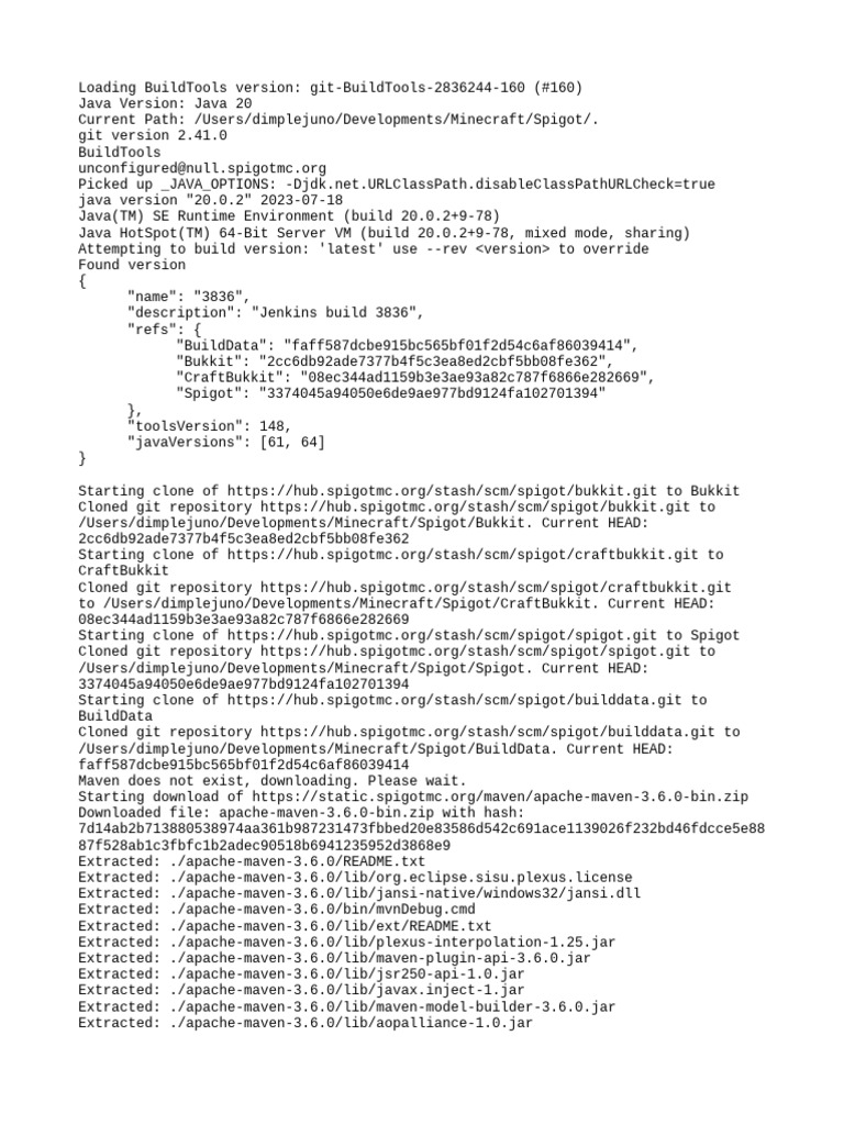 BuildTools Log | PDF | System Software | Software Engineering
