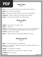 Seedfolks Character Analysis Chart | PDF | Vegetables | Foods