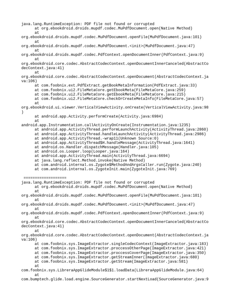Crash | PDF | Java (Programming Language) | Software Industry