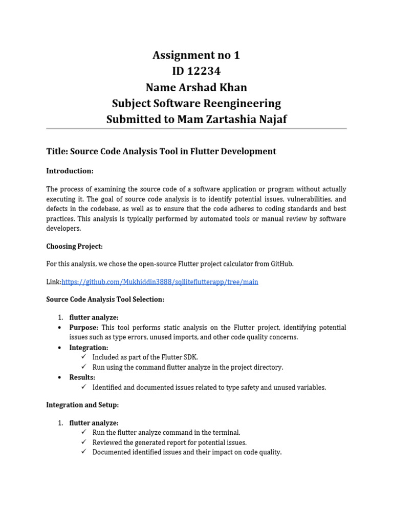 Arshad Sofware Reengineering | PDF | Software Quality | Constructor (Object Oriented Programming)