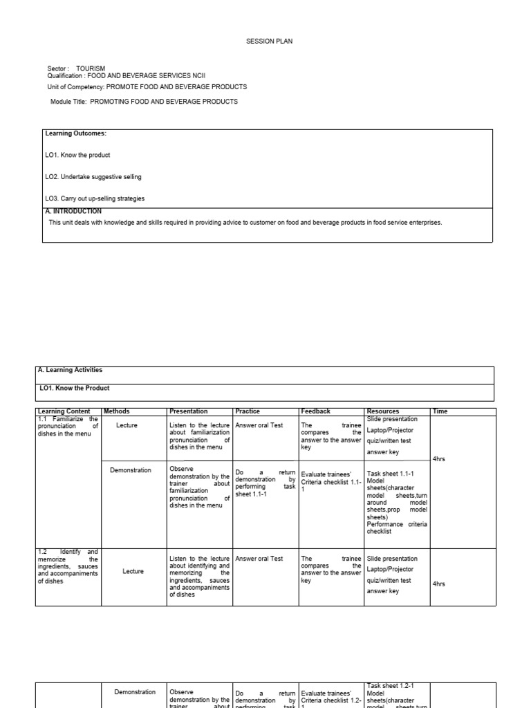 Session Plan Rynie | PDF | Cognitive Science | Behavior Modification