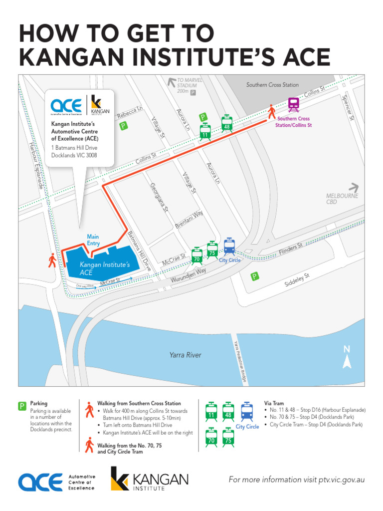Docklands Directional Map 2023 | PDF | Railway | Transport