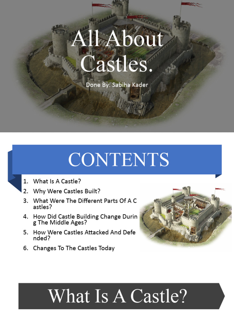 All About Castles | PDF | Castle | Buildings And Structures