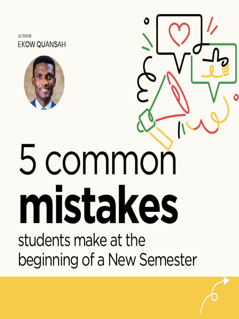 5 Common Mistakes Students Make | PDF