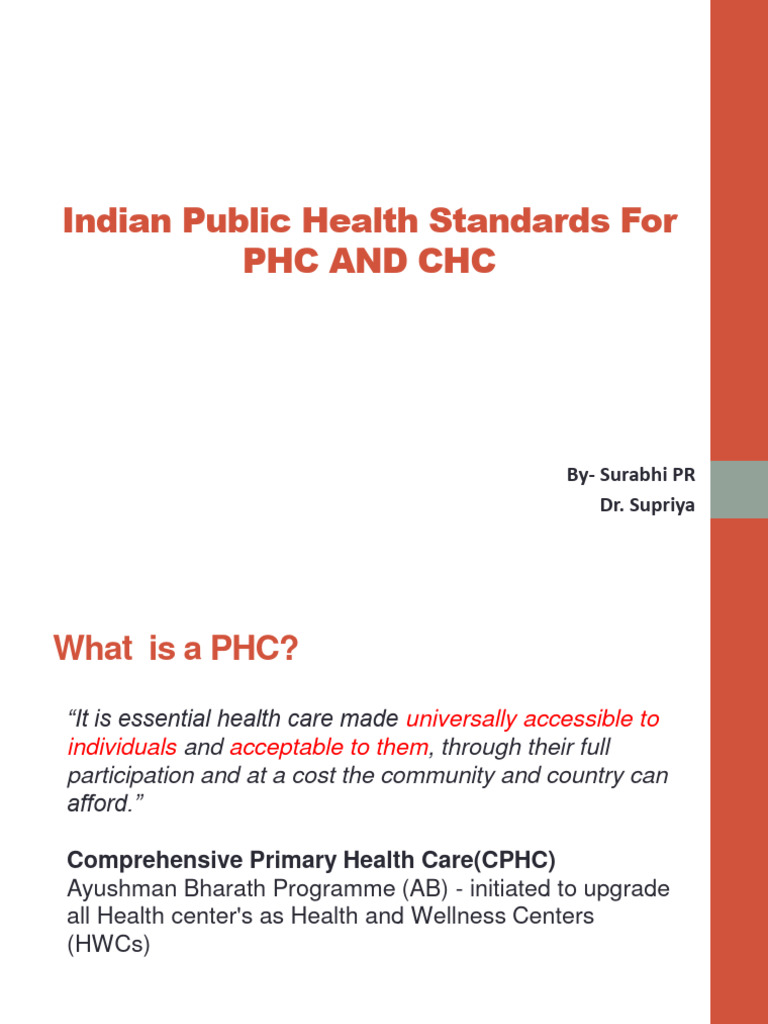Iphs PHC CHC | PDF | Health Professional | Nursing