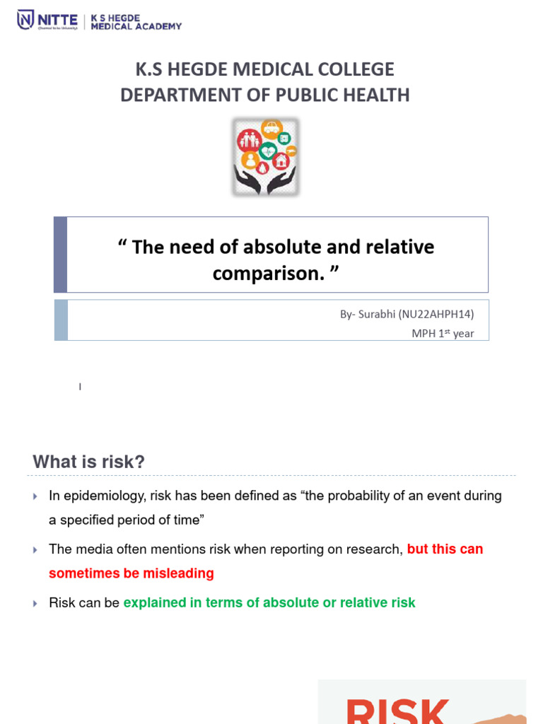 Attributable Risk and Relative Risk | PDF | Risk | Relative Risk