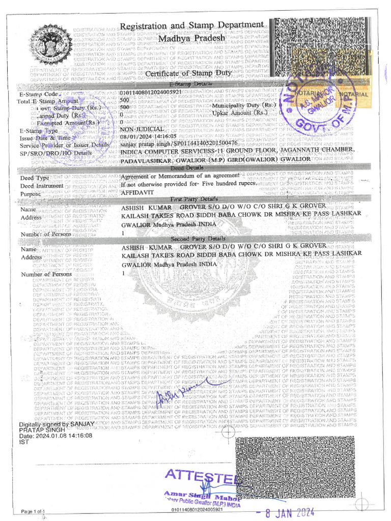 Ashish Kumar Grover - Sapath Patra - Rahul Sharma | PDF