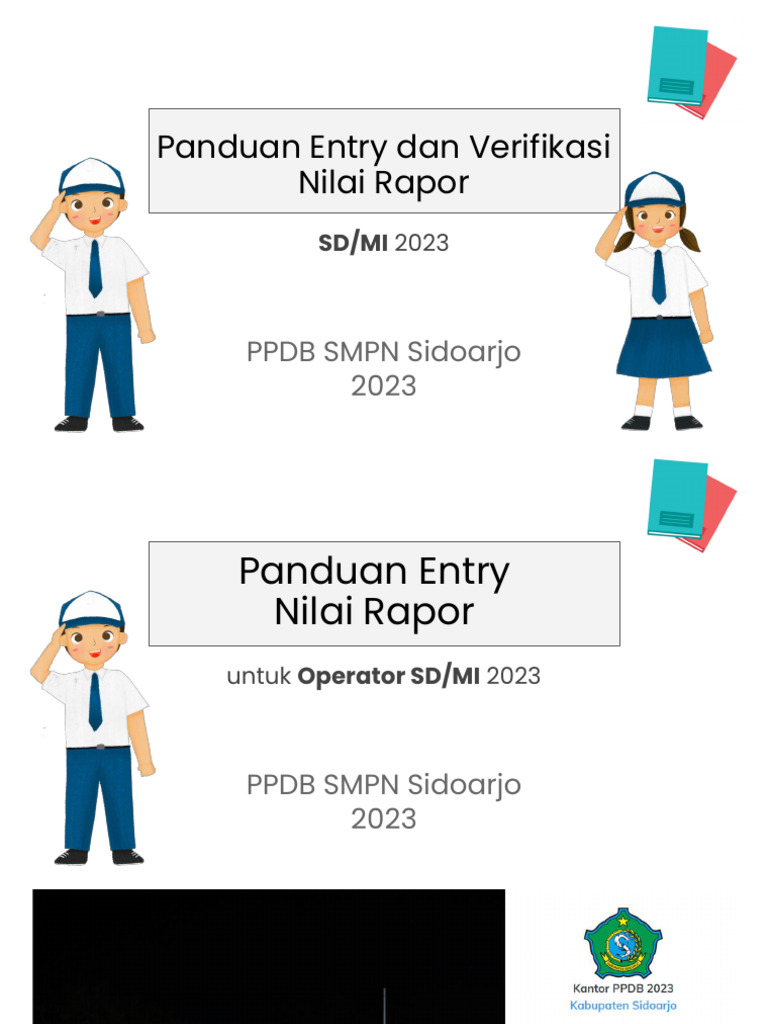 Panduan Entry Nilai Rapor SD MI PPDB SMP 2023 | PDF | Karier & Perkembangan | Bisnis