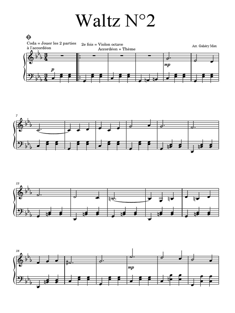 Waltz N°2 | PDF