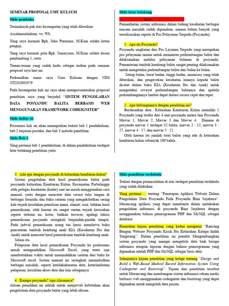 Catatan Sempro Umu Bismillah Hafal, Lancar, Tidak Lupa, Aamiin | PDF