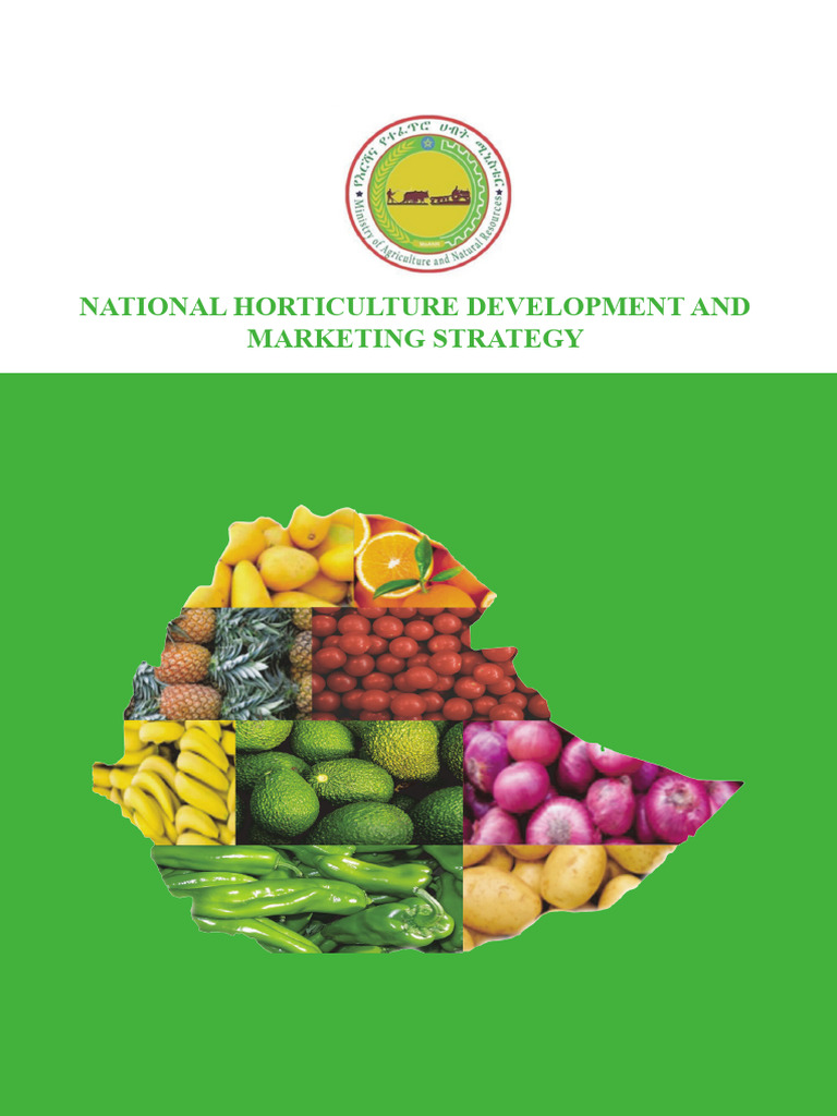 National Horticulture Strategy Ethiopia | PDF | Food Security | Agriculture