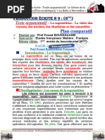 Canevas de production écrite 1 Bac | PDF | Psychologie