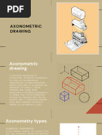Axonometric Drawing Guide | PDF | Technical Drawing | Art Media