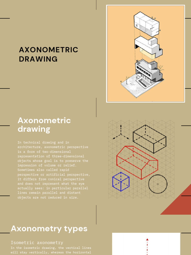 Axonometric Drawing | PDF | Teaching Methods & Materials