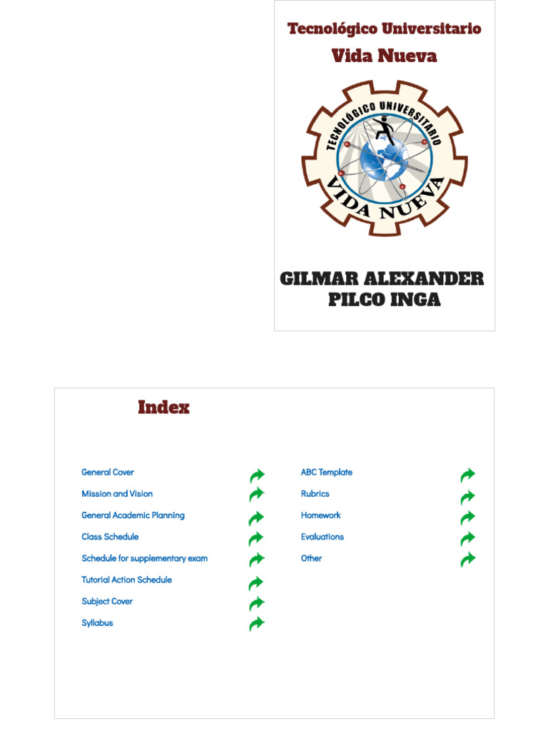 Pilco Inga Gilmar Alexander Portafolio Ingles | PDF