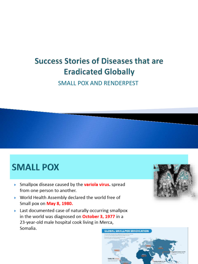 Eradication Surabhi | PDF | Smallpox | Eradication Of Infectious Diseases