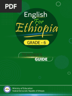 English For Ethiopia: Grade 8 | PDF | Textbook | Department For ...
