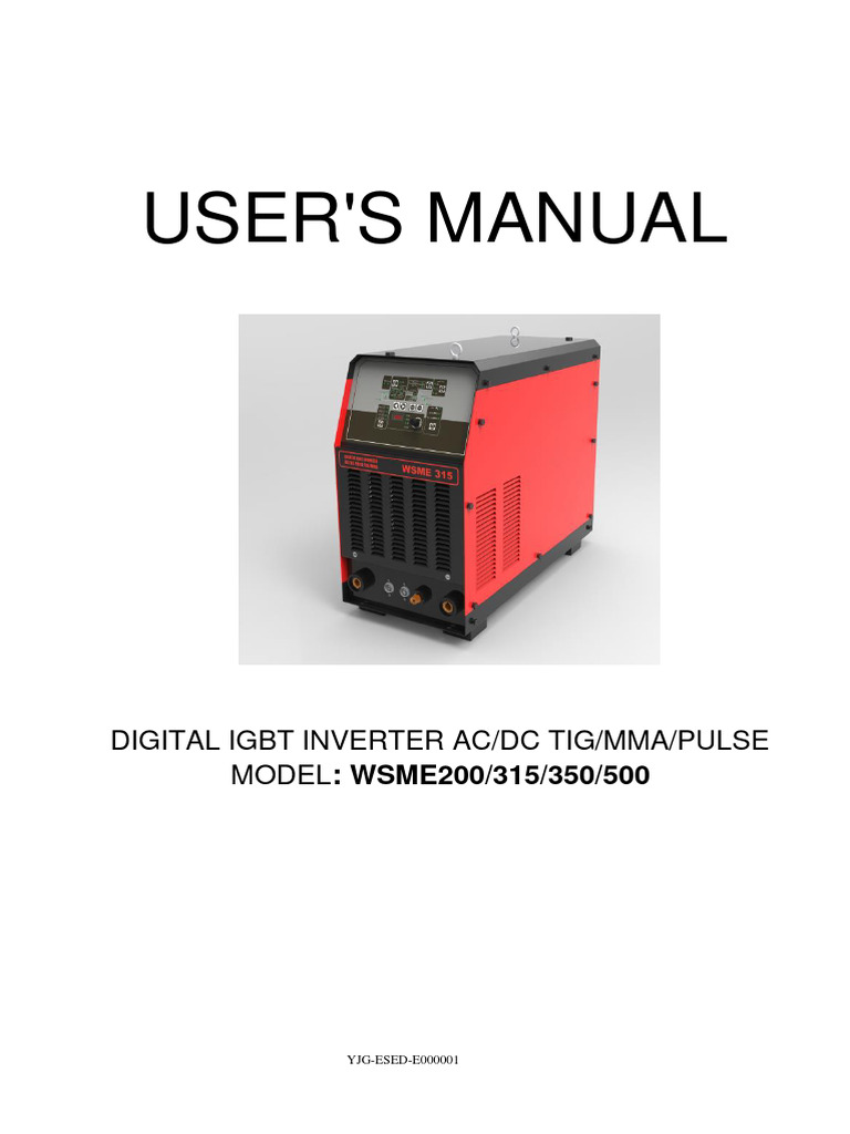 Pinacle Welder - Manual | PDF | Construction | Welding