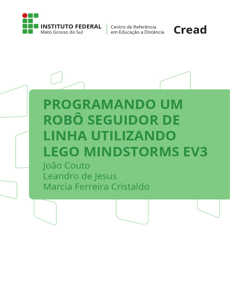 Apostila Programacao Robotica Lego EV3 NB | PDF | Robô | Robótica