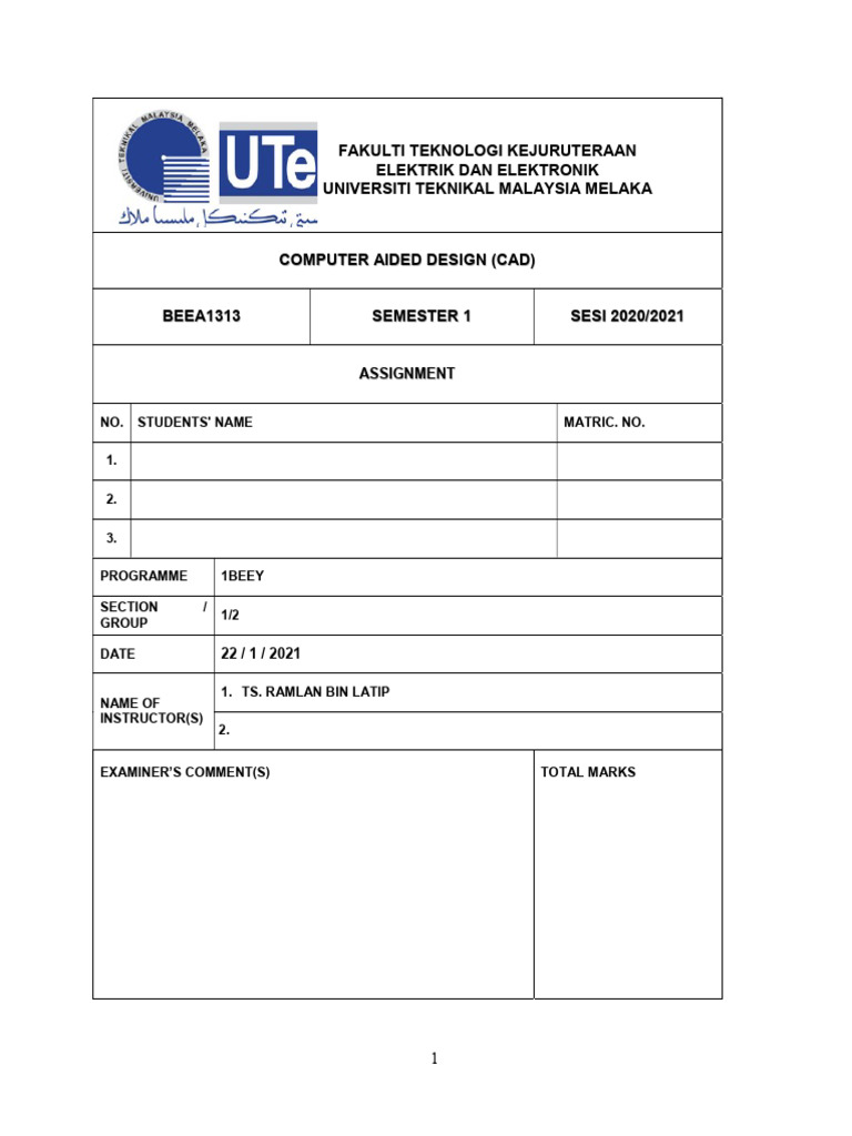 Example Assignment | PDF | Transport | Transportation Engineering